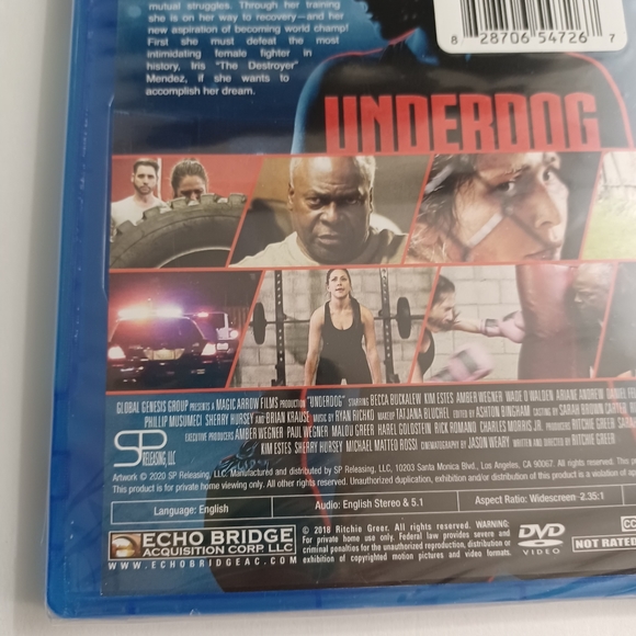 Underdog | Media | Underdog New Blu Ray Dvd Becca Buckalew Kim Estes ...